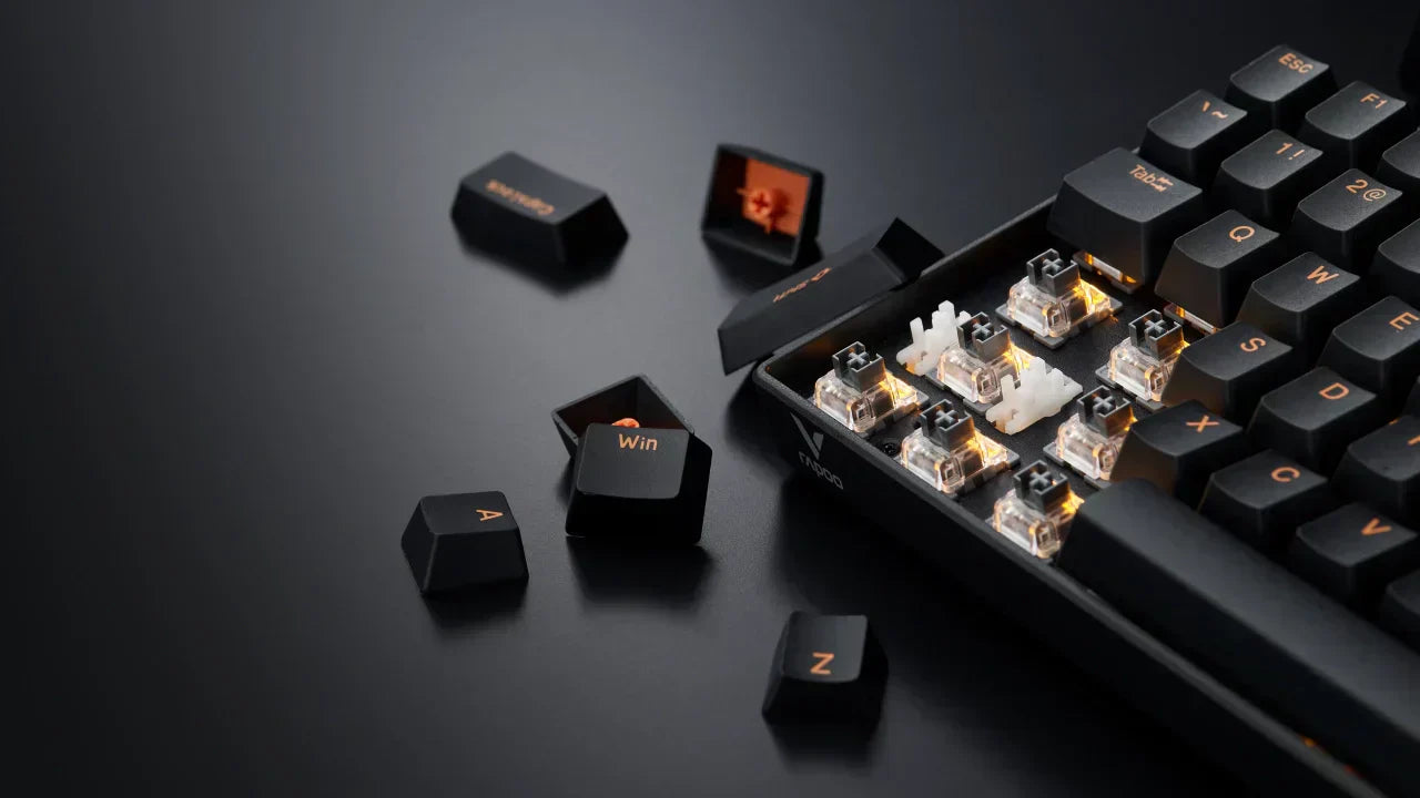Linear vs Tactile vs Clicky: Keyboard Switch Types Guide – RAPOO